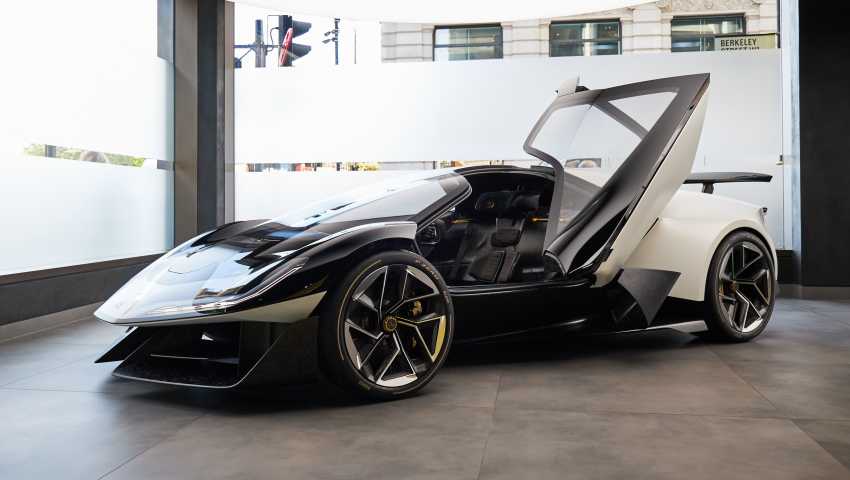 Eye-popping new 735kW electric car takes shape: 2025 Lotus Theory 1 concept car dares to power ...