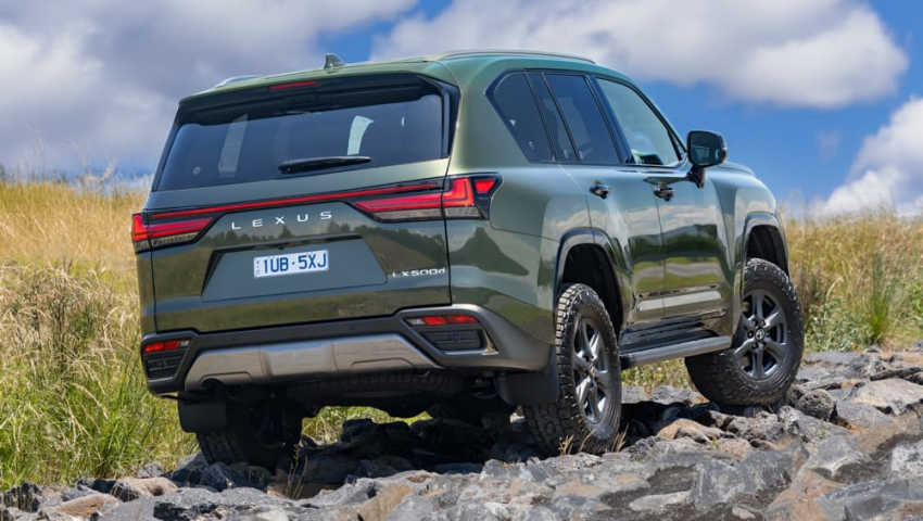 Hardcore luxury off-roader confirmed! 2025 Lexus LX Overtrail joins the ...