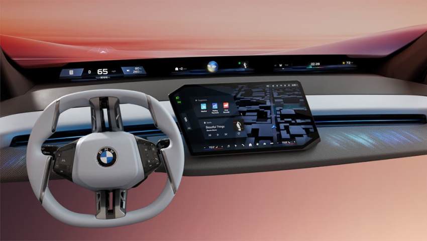 First look inside new 2026 BMW iX3 and 3 Series! Neue Klasse-based i3 interior revealed as ...