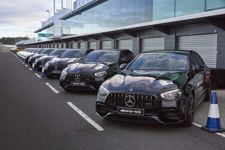AMG Driving Academy lets Mercedes-AMG owners take the A 45 S, C 63 S, E ...