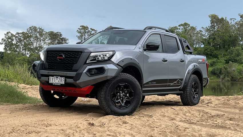 2025 Nissan Y63 Patrol 4WD and next-gen Nissan Navara ute partially ...
