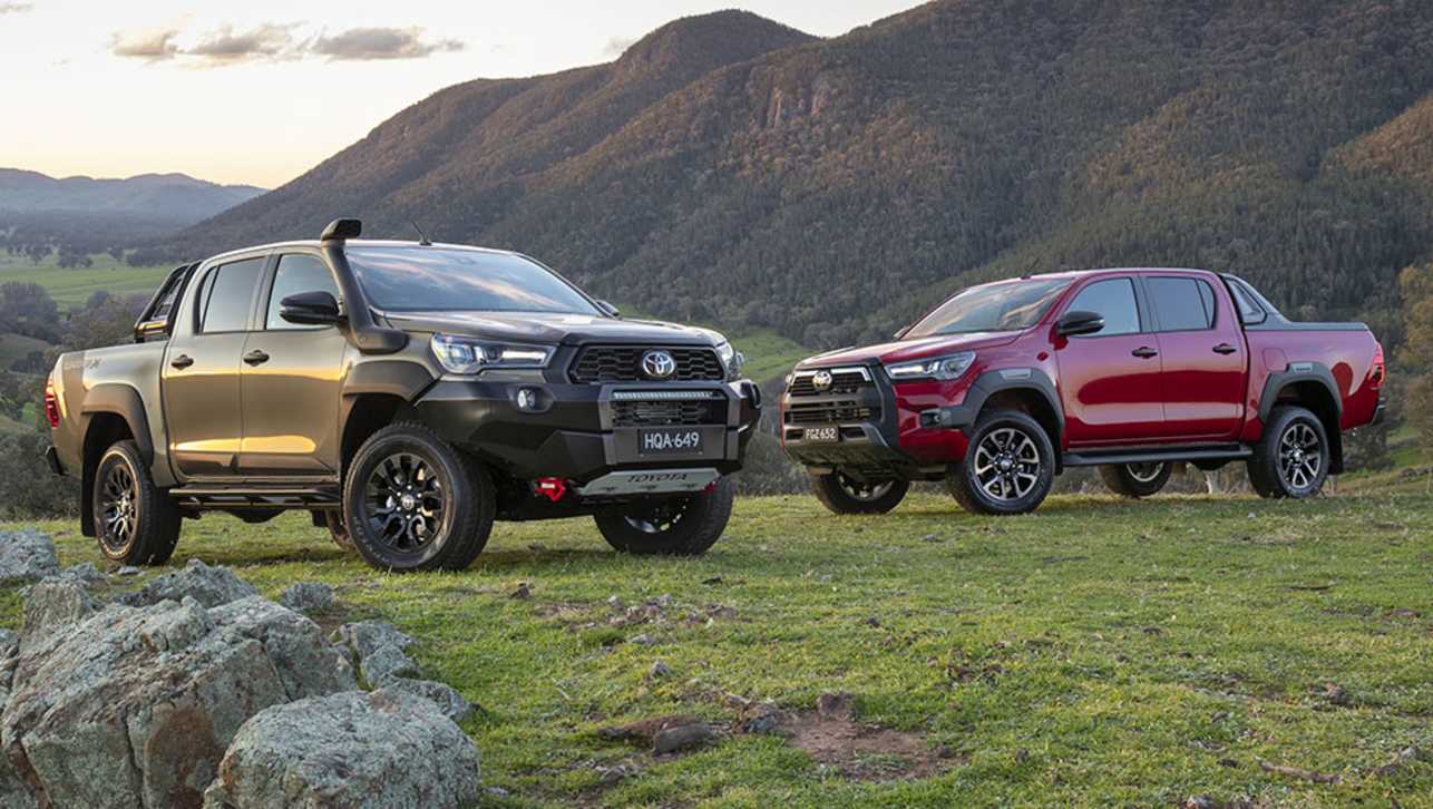 New Toyota HiLux Rugged X, Rogue 2021 pricing and spec detailed: Ford ...