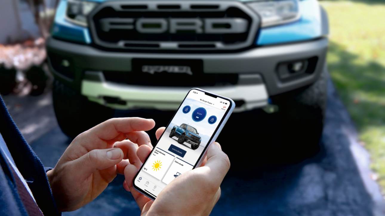 Control your car from your phone: Ford Ranger, Everest And Transit lead ...