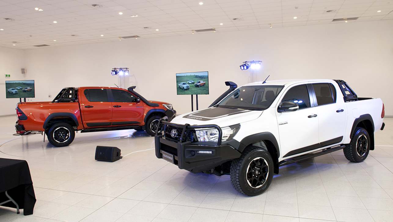 Toyota HiLux 2018 range expansion: Rogue, Rugged and Rugged X models ...