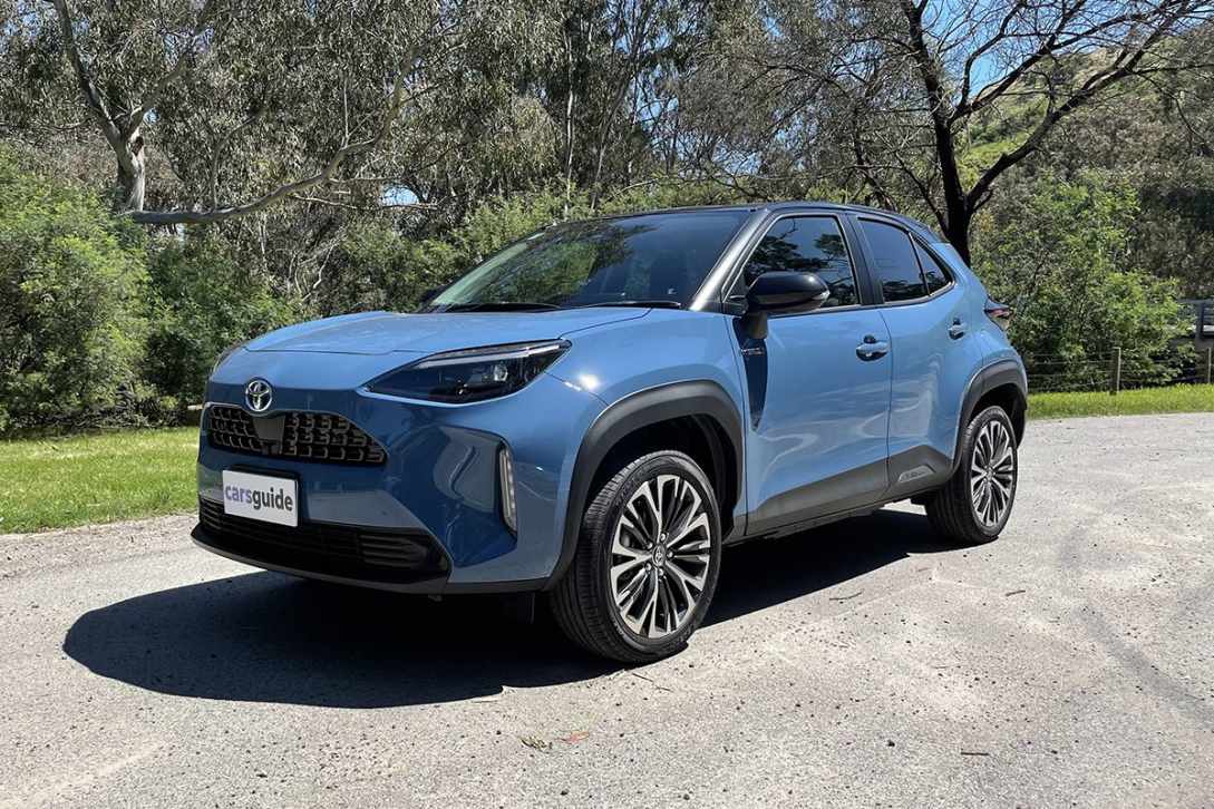 Toyota Yaris Cross Hybrid 2022 review Urban Hybrid Gunning for Puma CX 3 Captur Stonic and T Cross CarsGuide