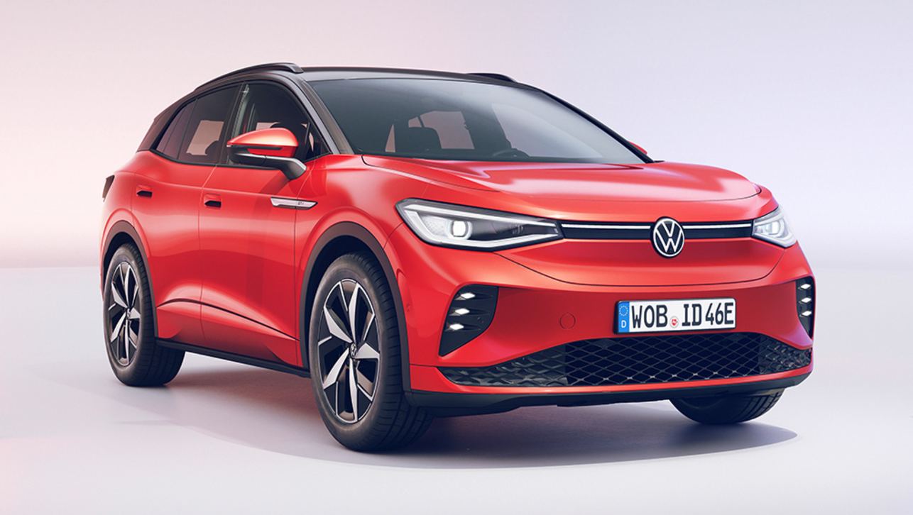 2022 VW ID.4 GTX detailed The Golf GTI of electric SUVs charges up with Hyundai Ioniq 5 Kia EV6 and Toyota bZ4X in sight Car News CarsGuide