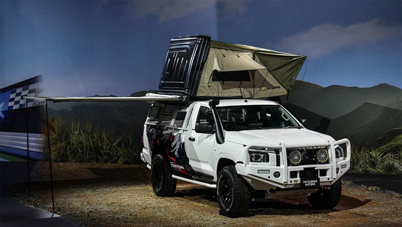 Tougher Tritons? 2024 Mitsubishi Triton utes score TJM accessories as ...