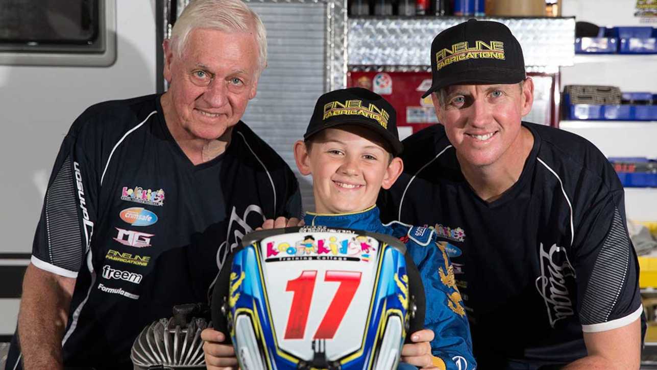 Dick's dynasty grows as Jett Johnson hits the track - Car News | CarsGuide