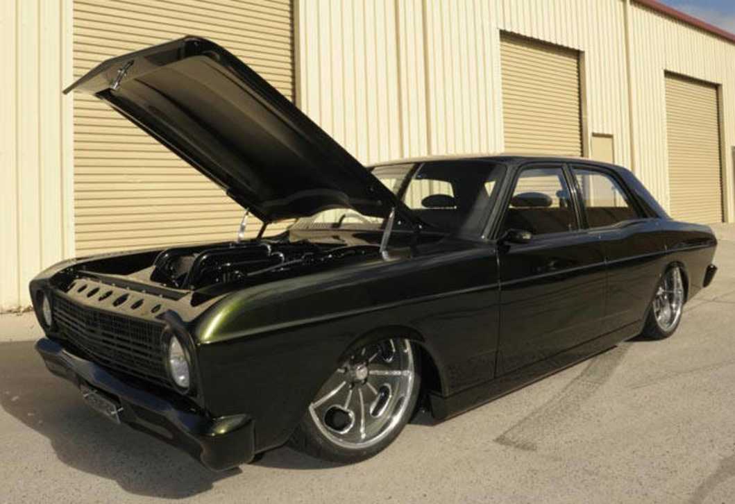 Green 1967 Ford XR Falcon at the motor show - Car News | CarsGuide