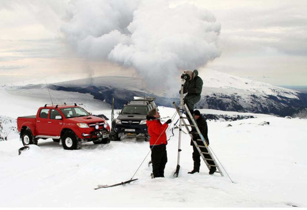 Toyota Hilux trek to volcano - Car News | CarsGuide