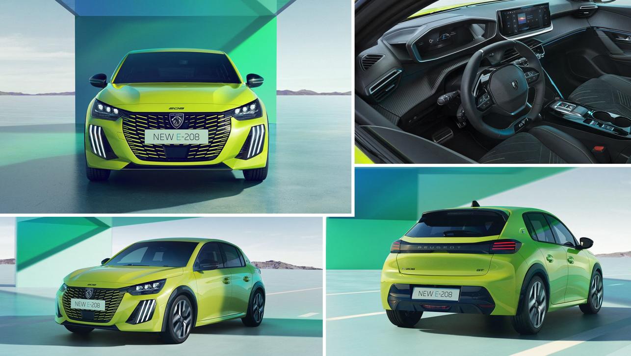 2024 Peugeot e-208 confirmed for Australia - electric car rival to GWM ...