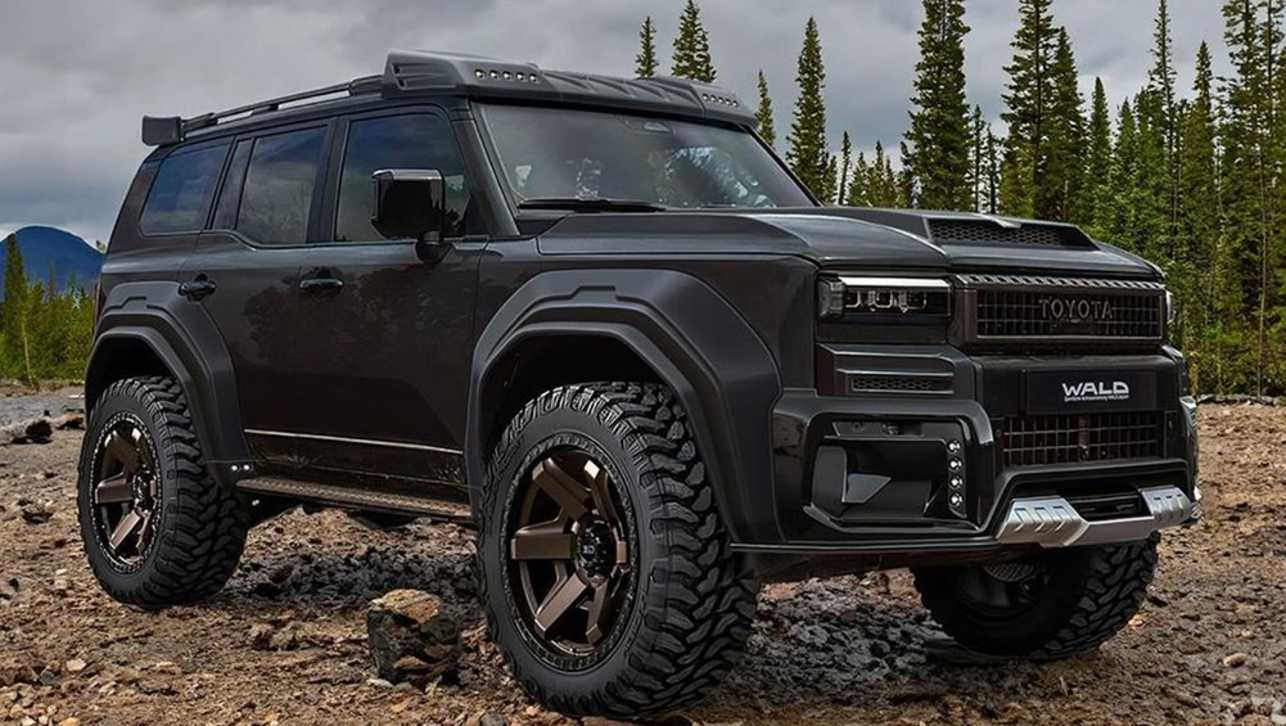 2025 Toyota Prado gets tough-as-nails makeover with mad Wald tuning ...