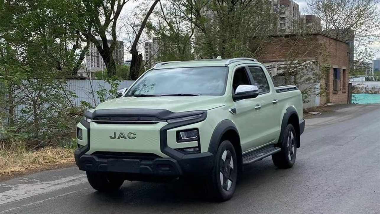 Is this the electric ute we've been waiting for? 2025 JAC T9 EV ute spied ahead of Beijing motor ...