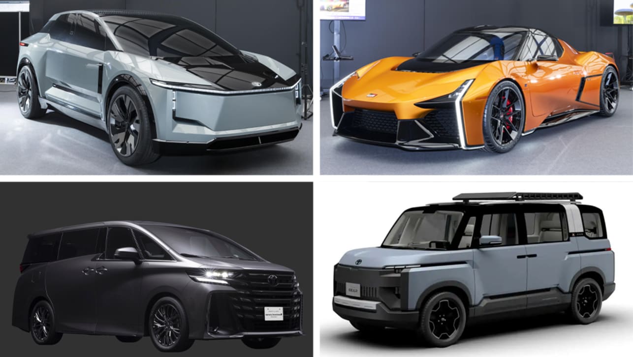 Best of the rest: Toyota's concept cars that could point to future ...