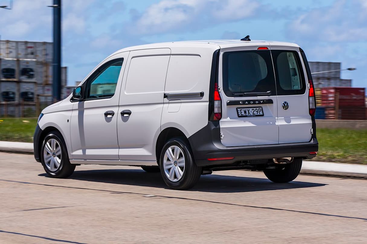 VW Caddy 2023 review: Cargo petrol - Small van rivals LDV G10, Peugeot ...