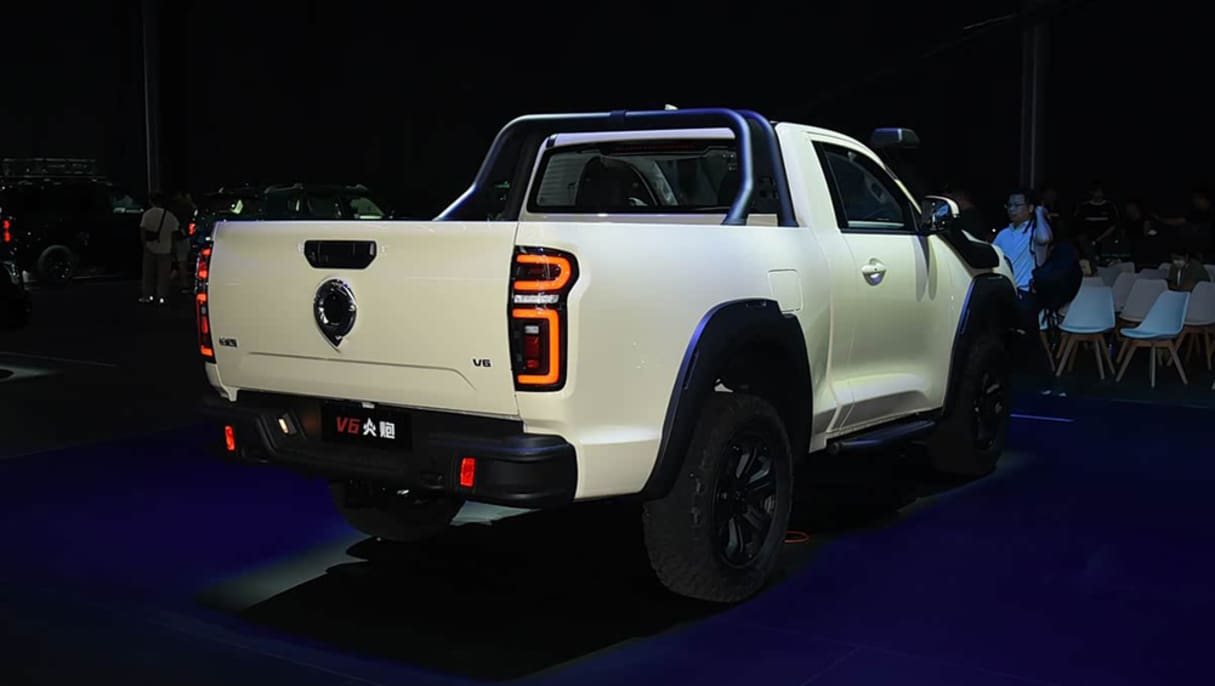 New V6-powered brute ute revealed: 2026 GWM Cannon short wheelbase ute ...