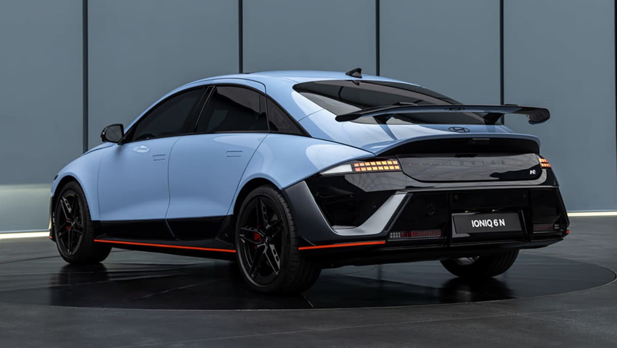 Hyundai's new hero! 2026 Hyundai Ioniq 6 N revealed and ready to take on electric performance ...