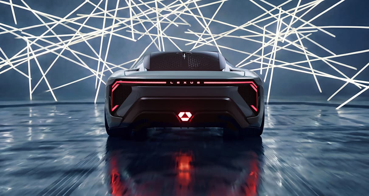 Iconic Lexus reinvented for electric era: 2026 Lexus LFA Concept ...