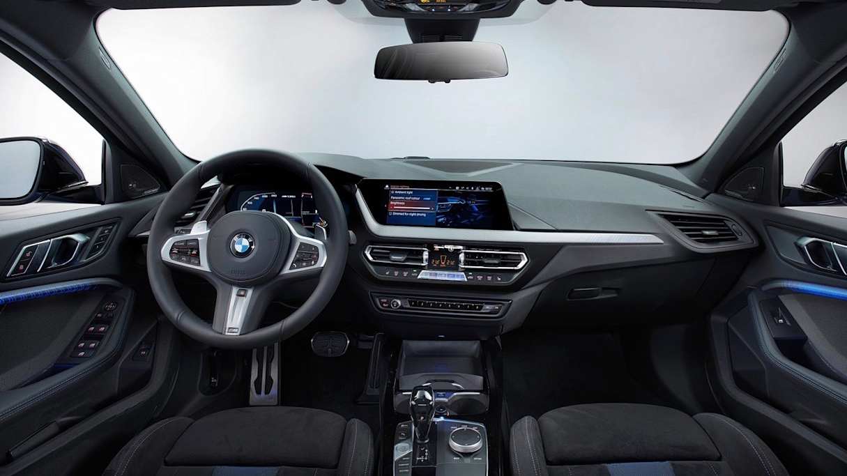 bmw 1 series interior 2020