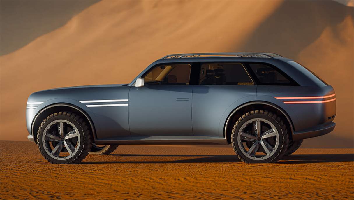 Korean Range Rover! Genesis set to build 2026 Lexus GX and BYD Denza B5 ...