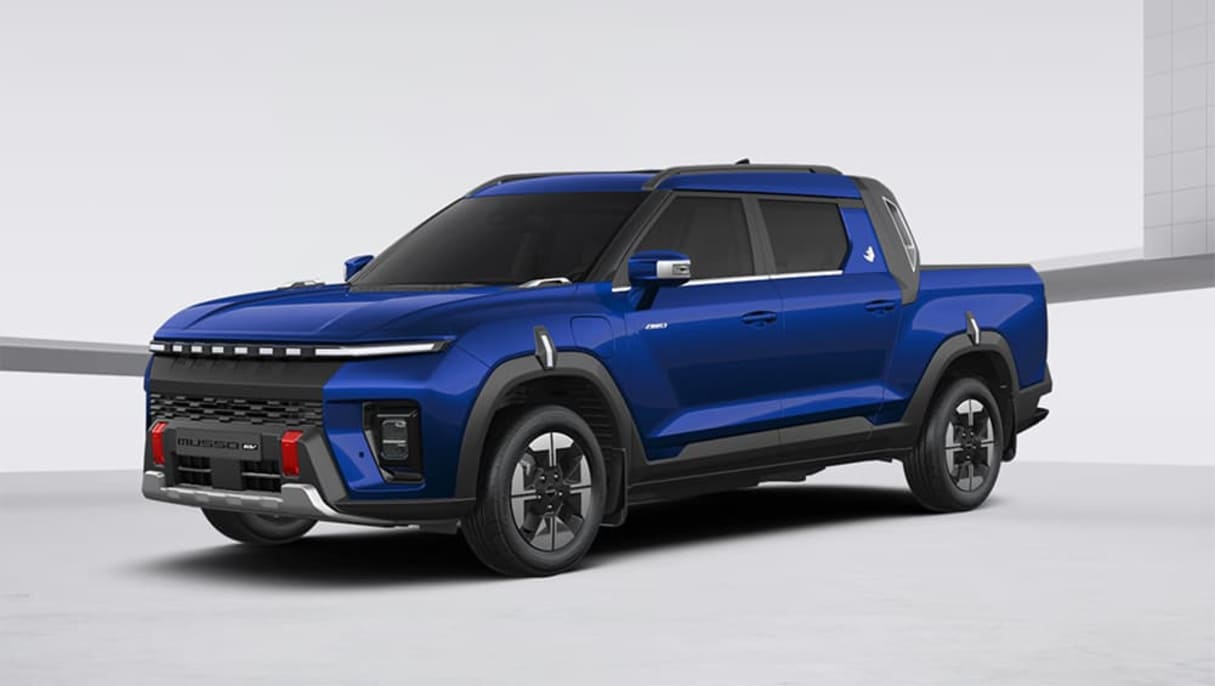 KGM SsangYong Musso EV detailed with prices as it launches in Korea: Could it be the car-based ...
