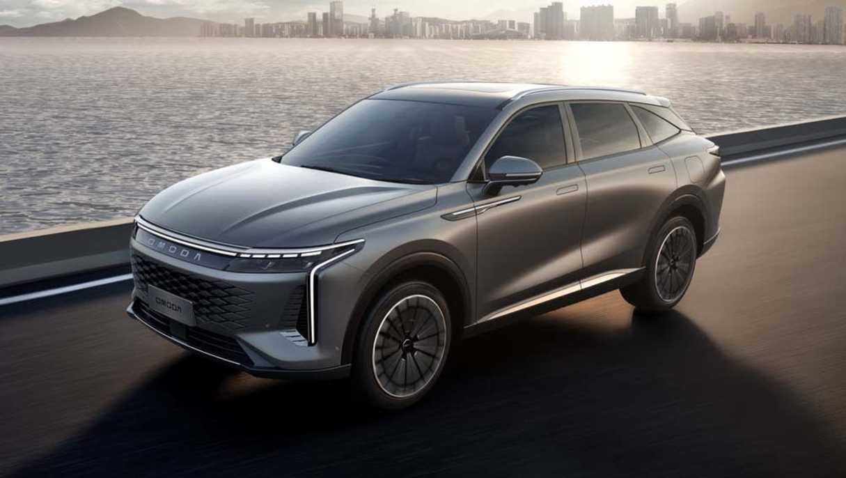 Massive electric driving range! 2026 Omoda 9 hybrid launches as premium ...