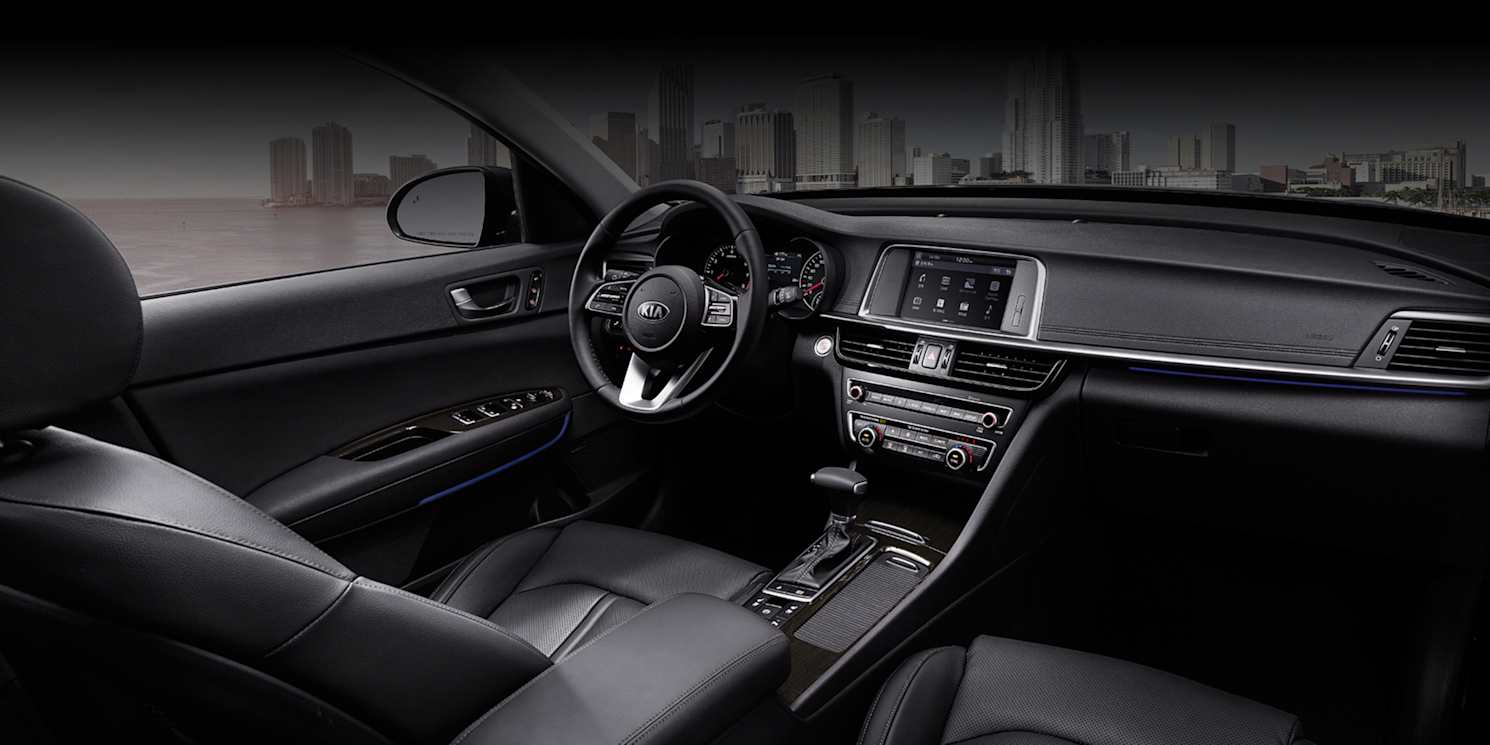 kia optima interior