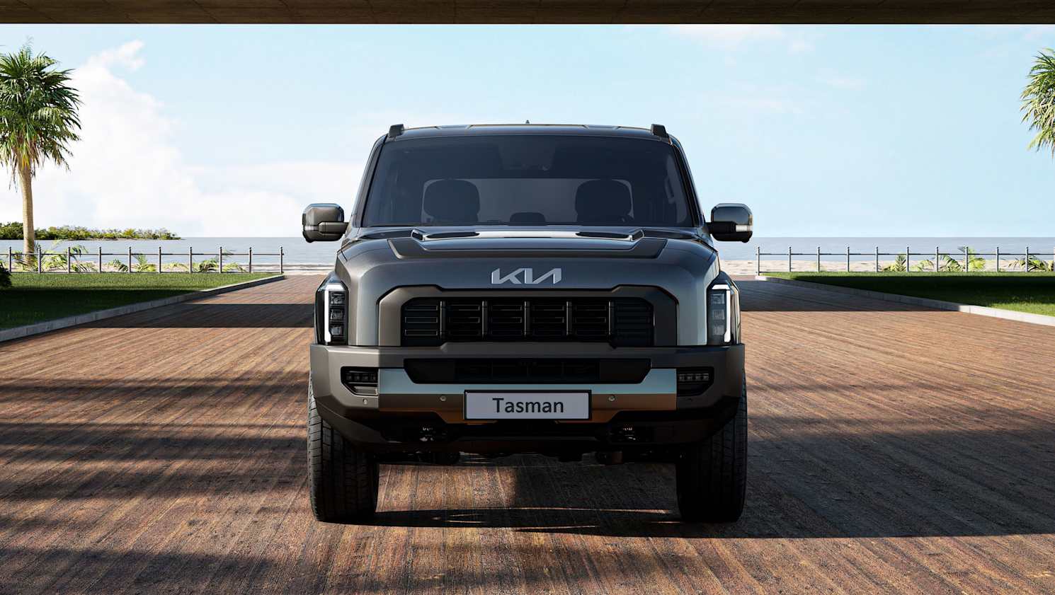 The 2025 Kia Tasman ute is so ugly it's beautiful and like the Porsche ...