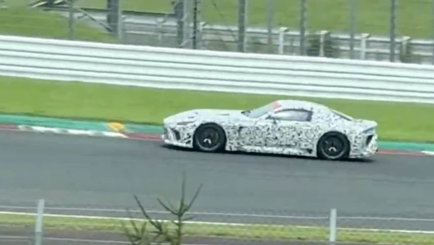 Lexus edges ever closer to LFA replacement! New LFR seemingly caught ...