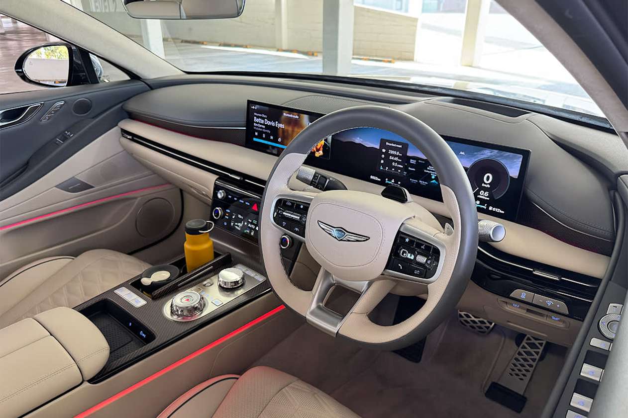 Genesis G80 2026 review: 3.5T AWD Sport Luxury – Sharply priced, properly luxurious, large sedan ...