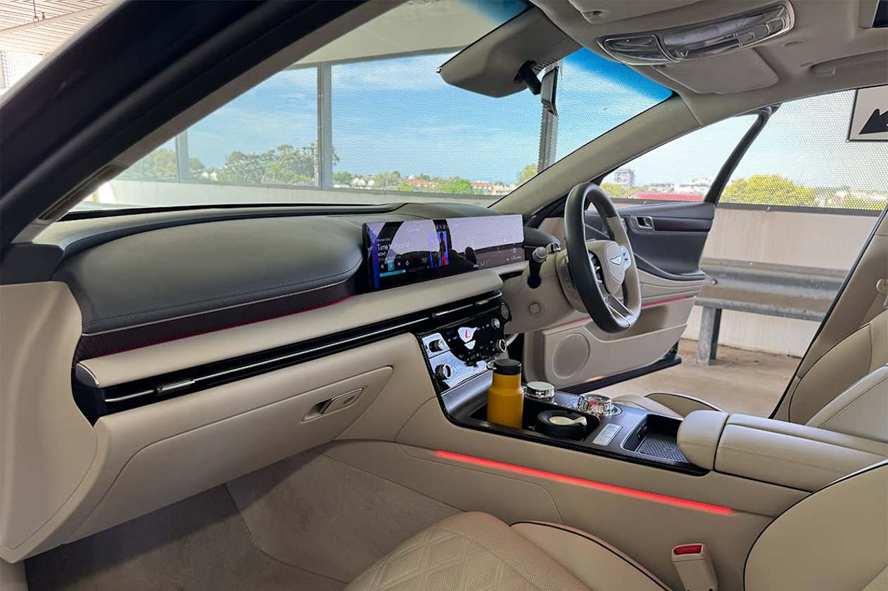 Genesis G80 2026 review: 3.5T AWD Sport Luxury – Sharply priced, properly luxurious, large sedan ...