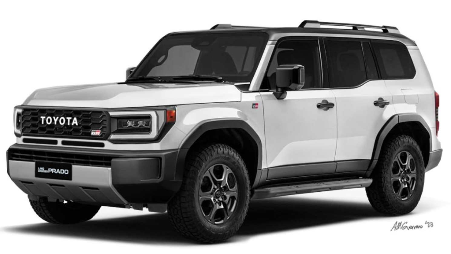 Early mark for all-new 2024 Toyota LandCruiser Prado! Off-road icon ...