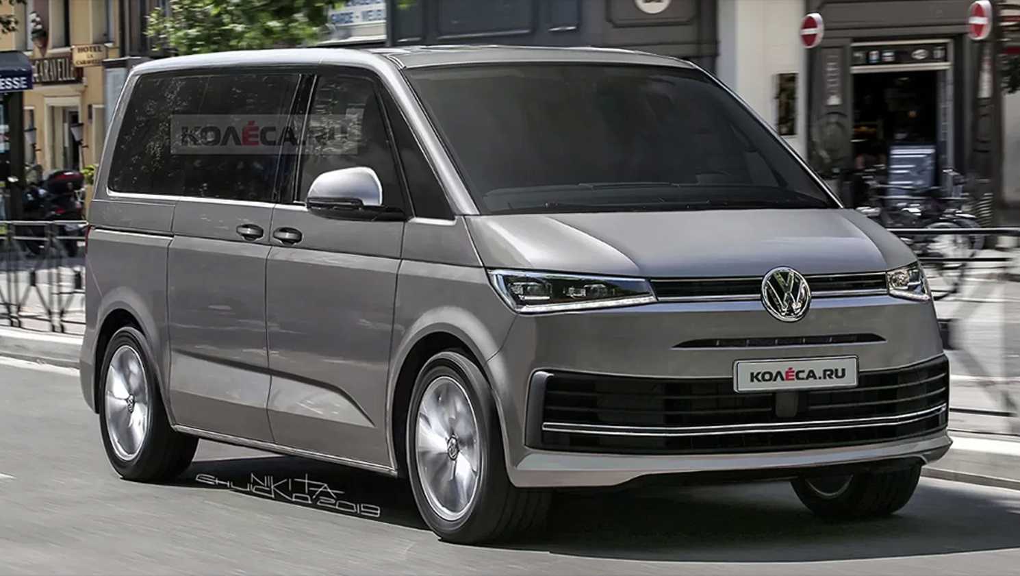 VW Multivan 2021 renderings may reveal new-gen people mover design ...