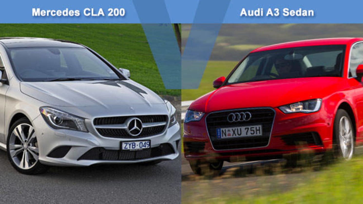 Mercedes CLA 200 vs Audi A3 Sedan | CarsGuide
