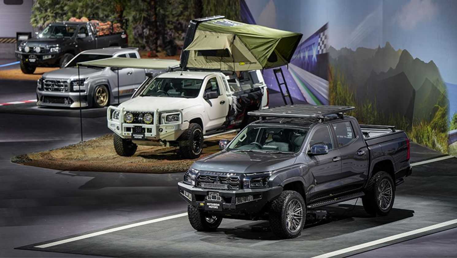 Tougher Tritons? 2024 Mitsubishi Triton utes score TJM accessories as ...