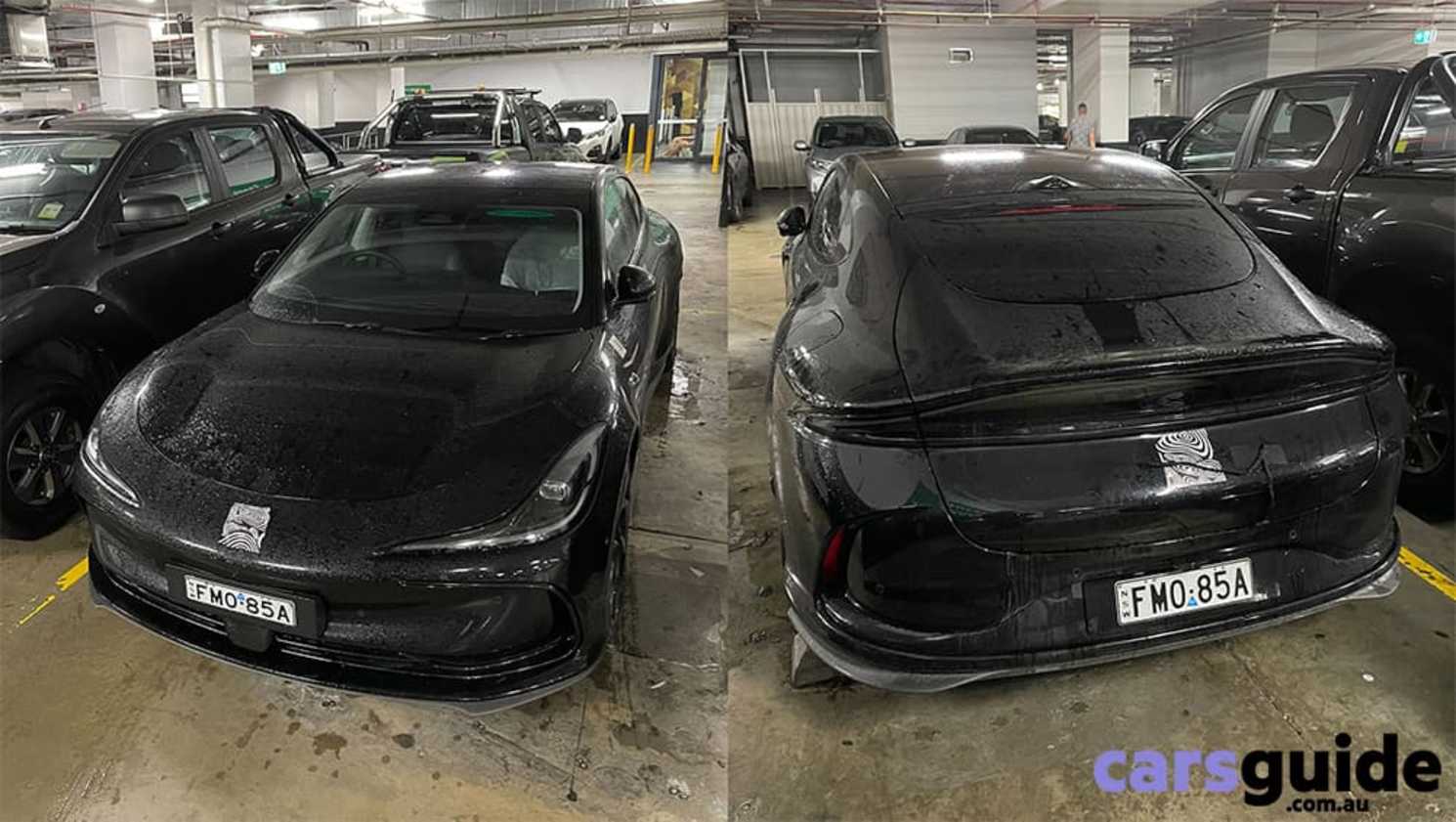 Game-changing 1000km driving range electric car spotted in Australia: MG's IM Motors L6 spied ...