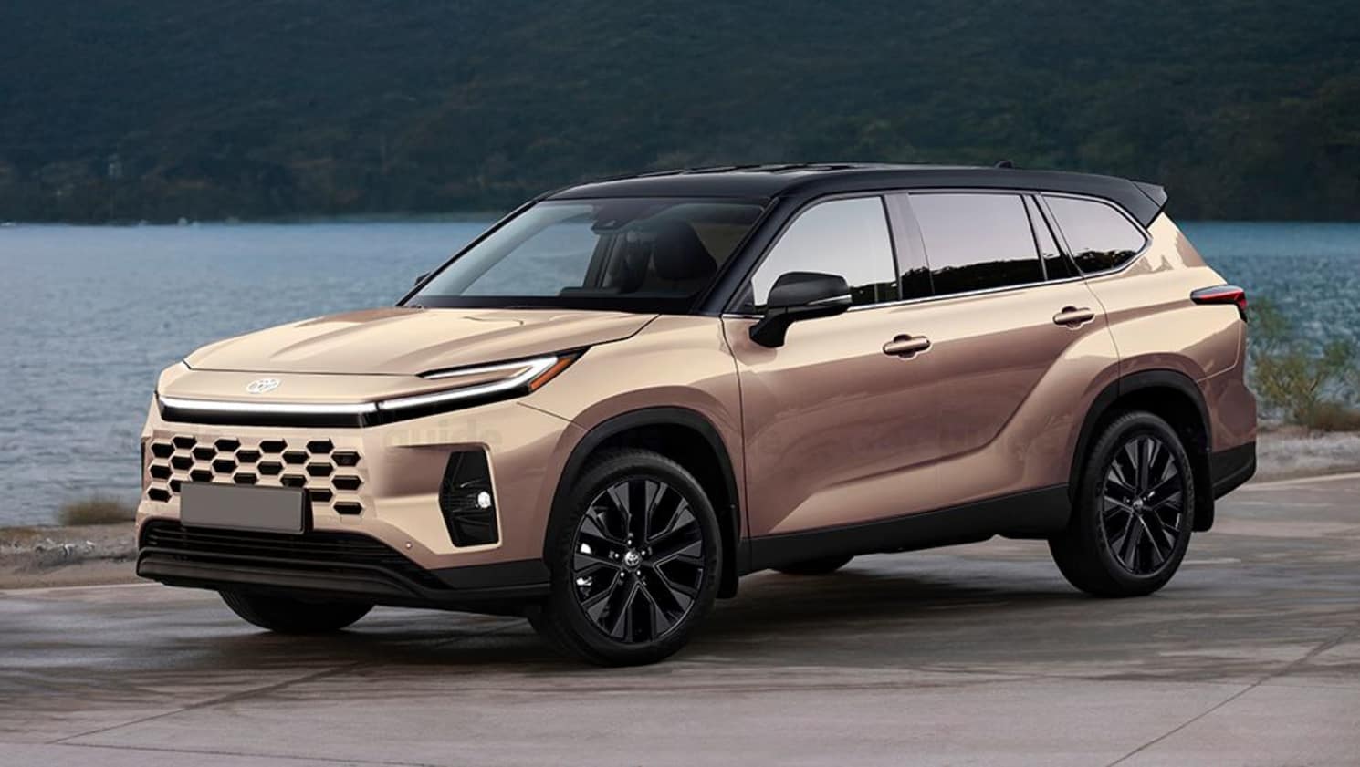 Toyota's next-generation family SUV takes shape: 2026 Toyota Kluger could bring plug-in hybrid ...