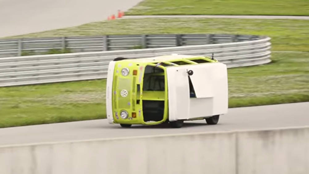 This Volkswagen Microbus takes sideways racing to a new level | CarsGuide