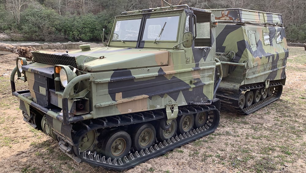 Remember when Volvo made nature-conquering military vehicles ...