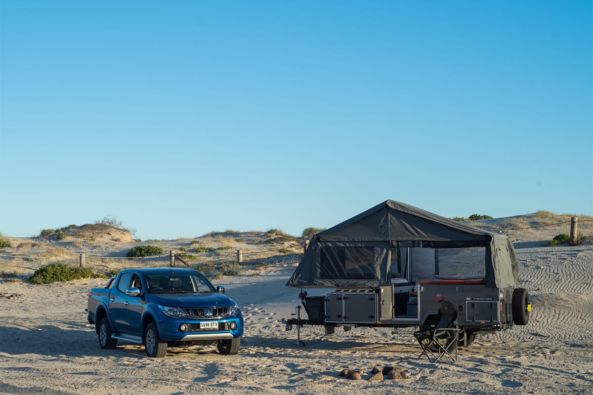 Cub Campers Frontier camper-trailer 2019 off-road review | CarsGuide