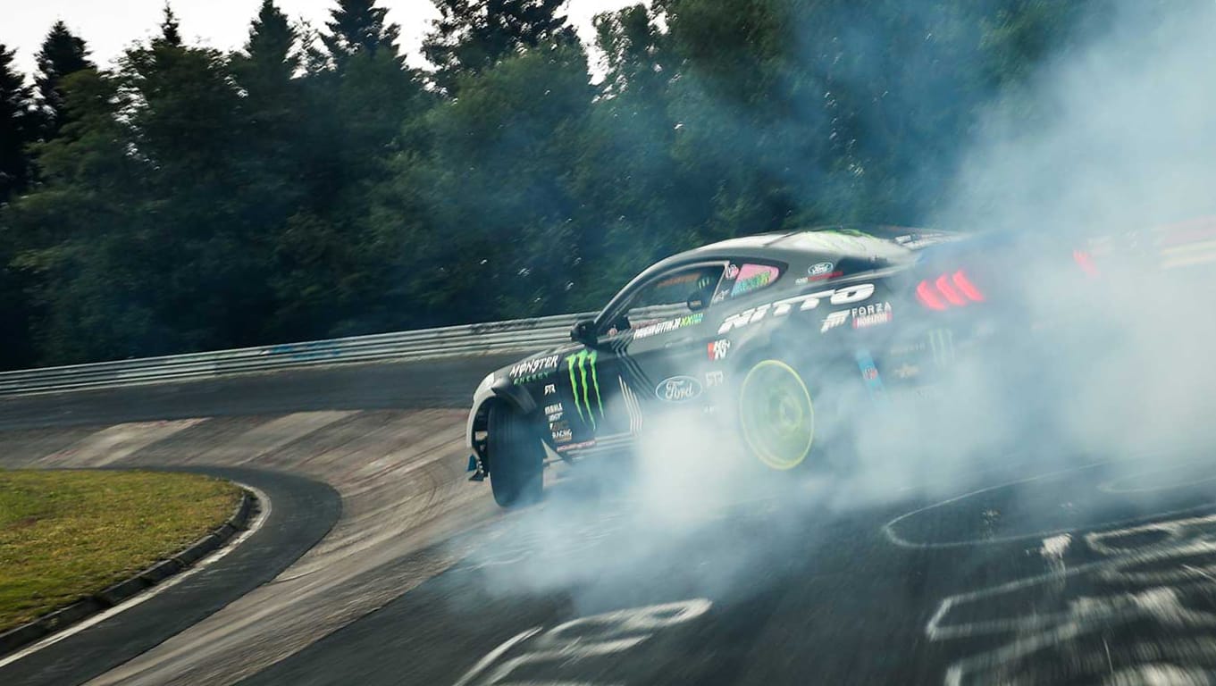 This Mustang just drifted the entire 'Ring! | CarsGuide - OverSteer