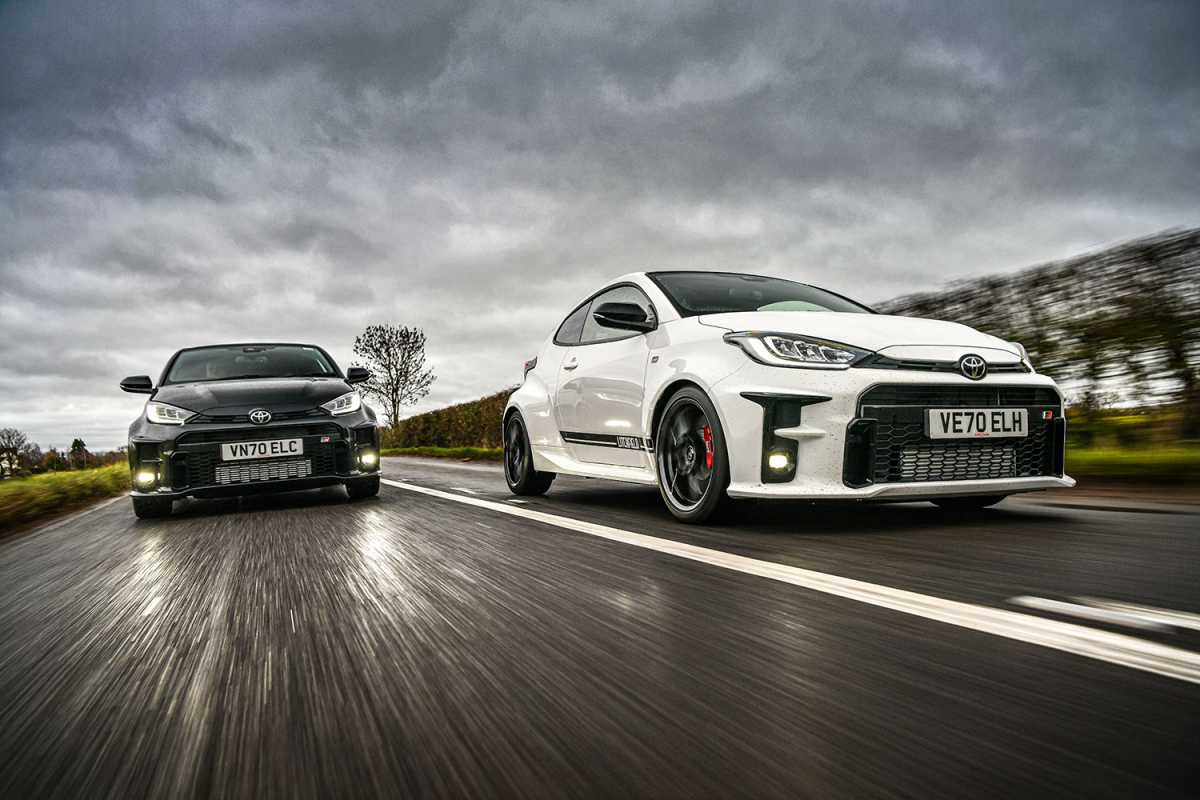 2021 Toyota Yaris GR tuned to a Honda Civic Type R and Volkswagen Golf ...