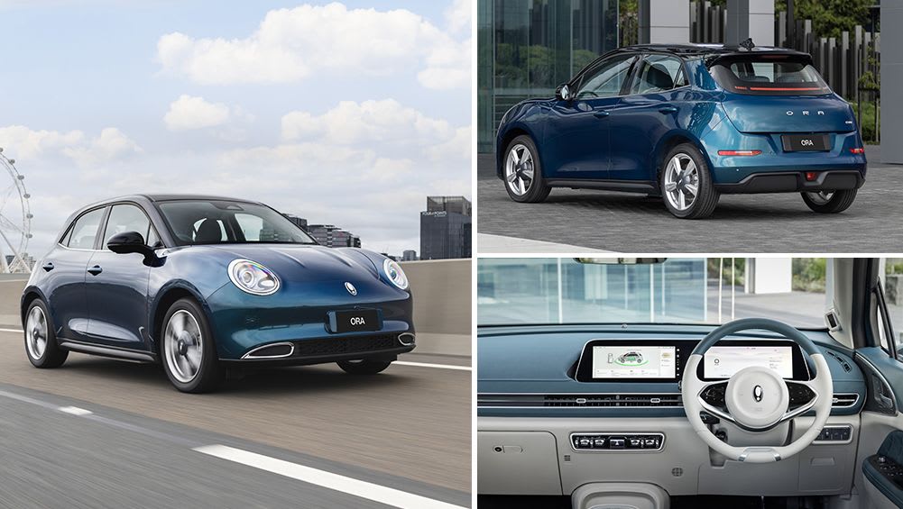 2023 GWM Ora electric car priced! New EV hatch targeting BYD Atto 3, MG ...