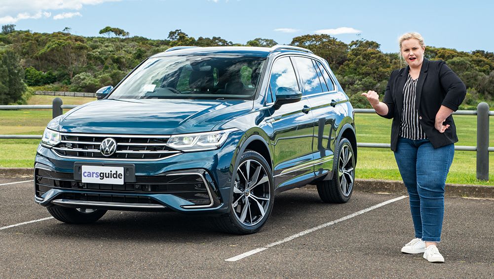 VW Tiguan 2023 review: 162TSI R-Line - Mid-size family SUV to rival CX ...