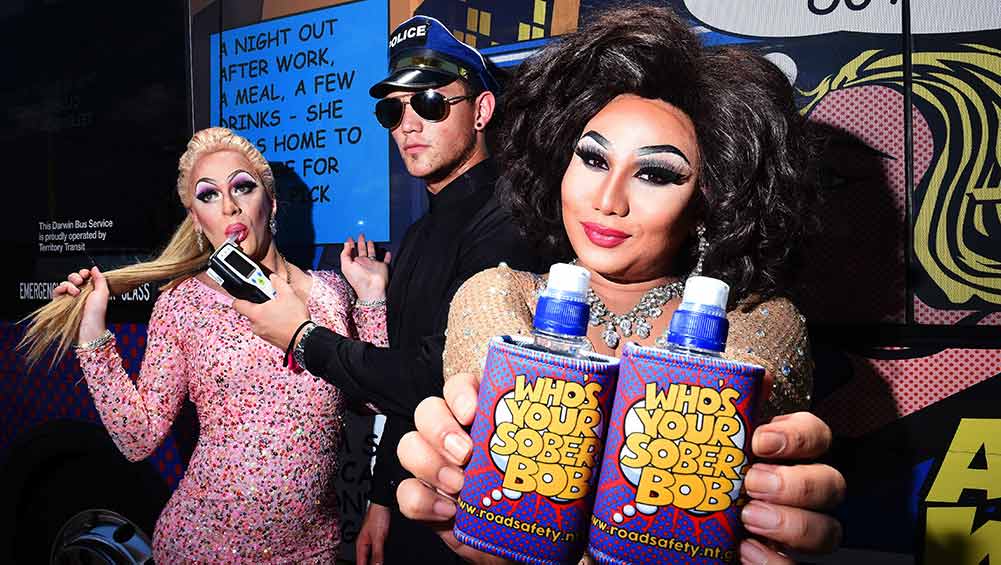 Drag queens and NT police unite to prevent drink driving - Car News ...