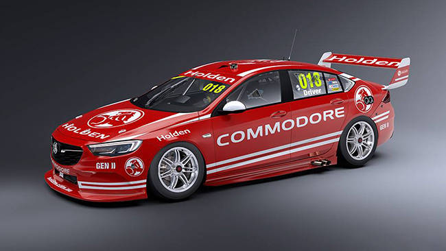 2018 Holden Commodore Supercars racer revealed with rendering - Car ...