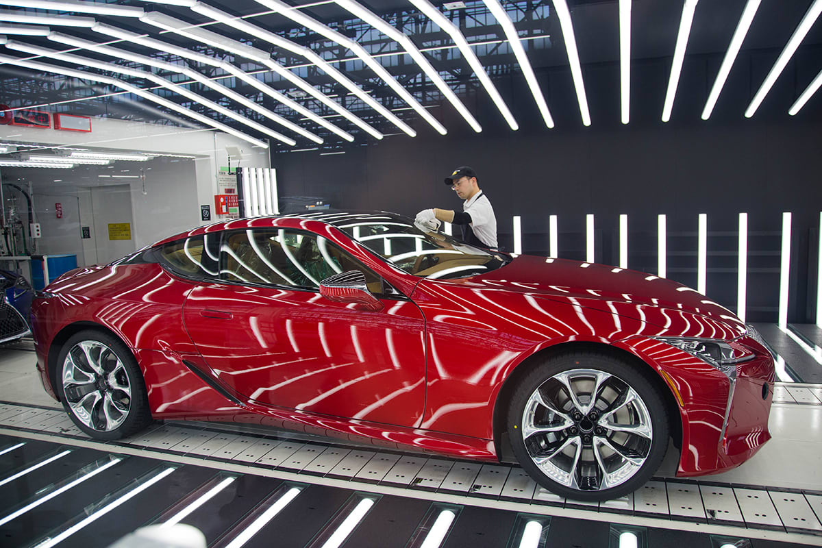 Five things about the Lexus LC500 assembly plant that'll tickle your ...
