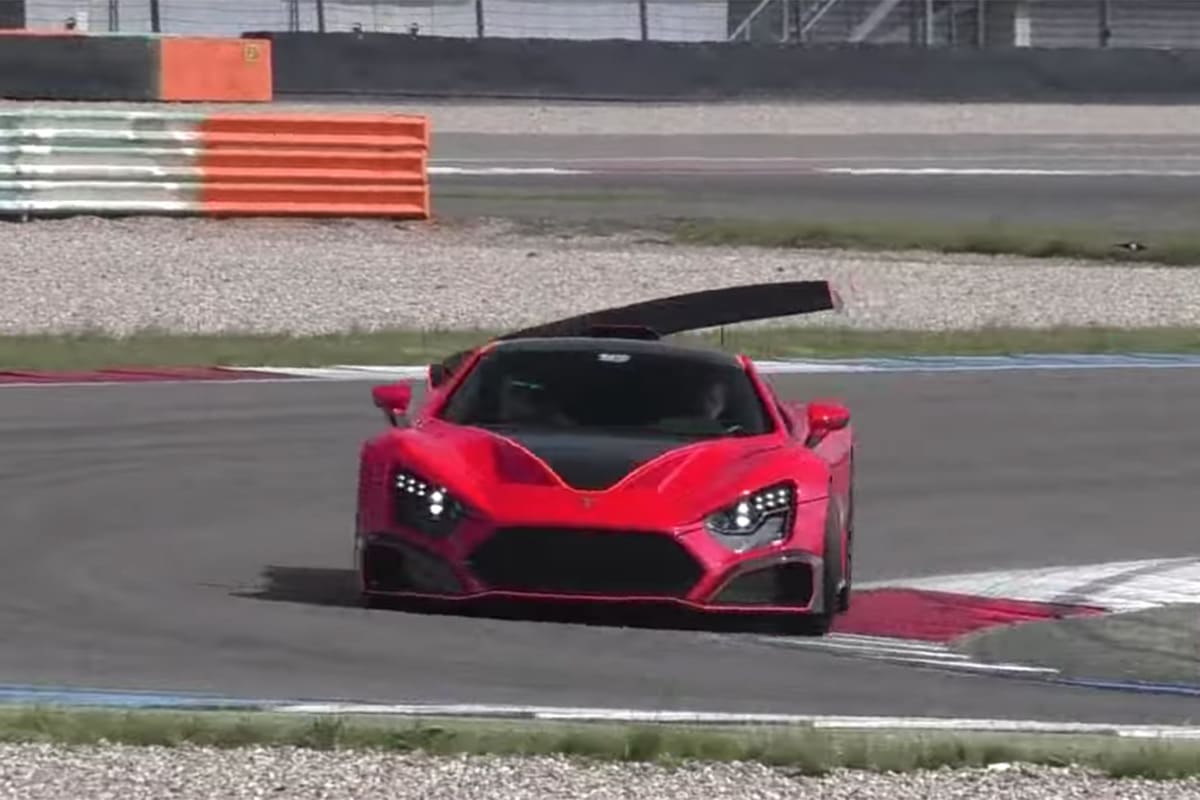 Zenvo TSR-S has a fully hectic active rear spoiler | CarsGuide