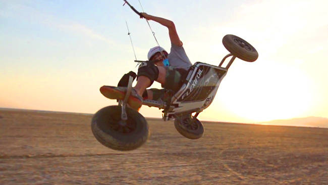 Kite buggying with Jaguar XF Sportbrake - Car News | CarsGuide