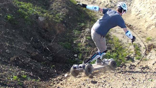 Extreme offroad electric skateboard | CarsGuide